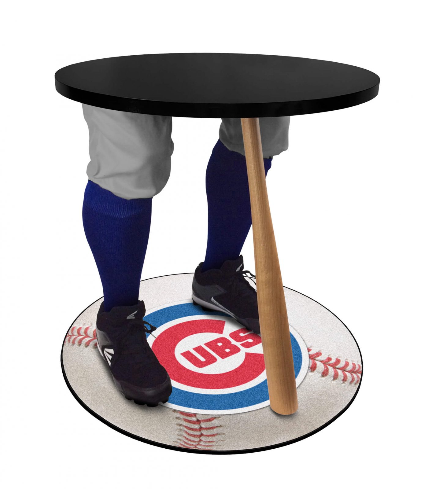 Chic Cubs Baseball Table - Team Tables